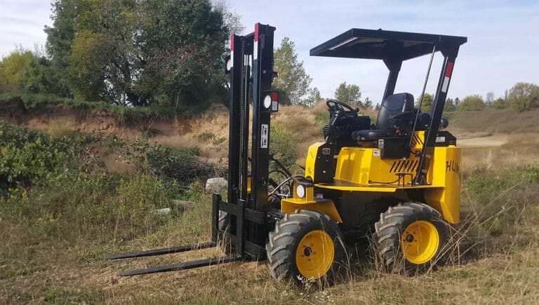 A Guide to Compact Rough Terrain Forklifts - Hummerbee